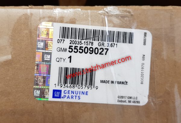 Opel AGR Kühler 55509027, 55503429, 55487874, 55492788, 55501178 ...